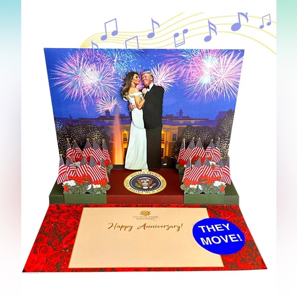 Other | Donald And Melania Trump Anniversary Card | Poshmark